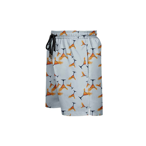 House of Malabaar | HOM printed swim shorts - Summer Splash